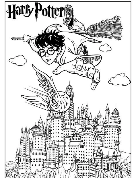 Harry Potter Coloring Pages (free to print!) - The Beauty of All Things